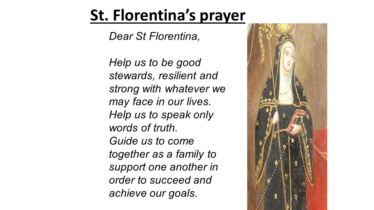 St Florentina - St Claudine's Catholic School for Girls
