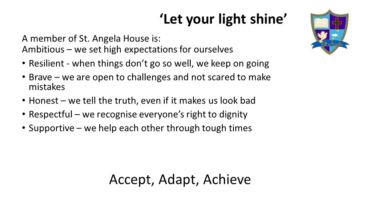 St Angela - St Claudine's Catholic School for Girls